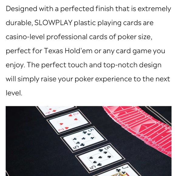 SLOWPLAY | Games | Slowplay Professional Card Set | Poshmark